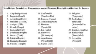 Adjetivos Descriptivos in Spanish. Adjetivos descriptivos.pptx