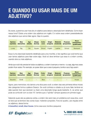 Adjetivos englishtown | PDF