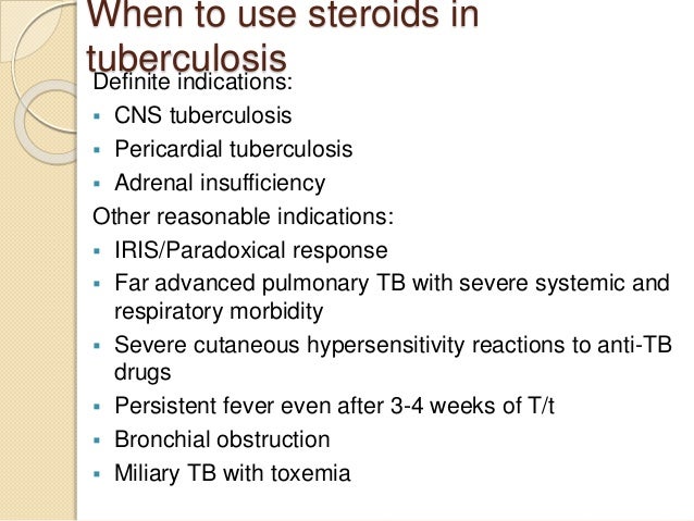 Adjunctive Corticosteroid Therapy In Tuberculosis Management