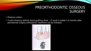 Adjunctive role of orthodontic therapy | PPTX