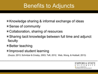Adjuncts and communities of practice | PPTX | Professional School | Postgraduate Education