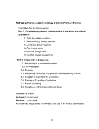Adjunct training manual for zambian pharmacists 1 | PDF