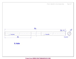 Adjustable 4 corner framing clamp plan | PDF