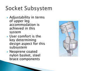 Adjustable, Low Cost, Trans Tibial Prosthesis | PPT