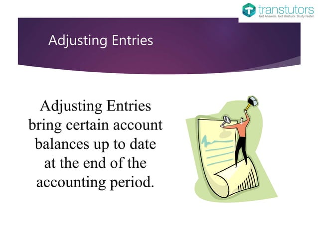 Adjusting Entries | Accounting | PPTX