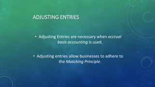 Adjusting Entries on Accounting | PPTX