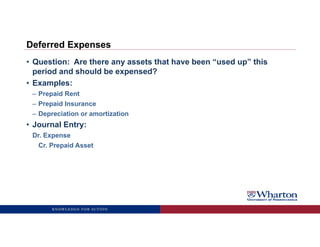 Adjusting Entries - introduction finance | PPT