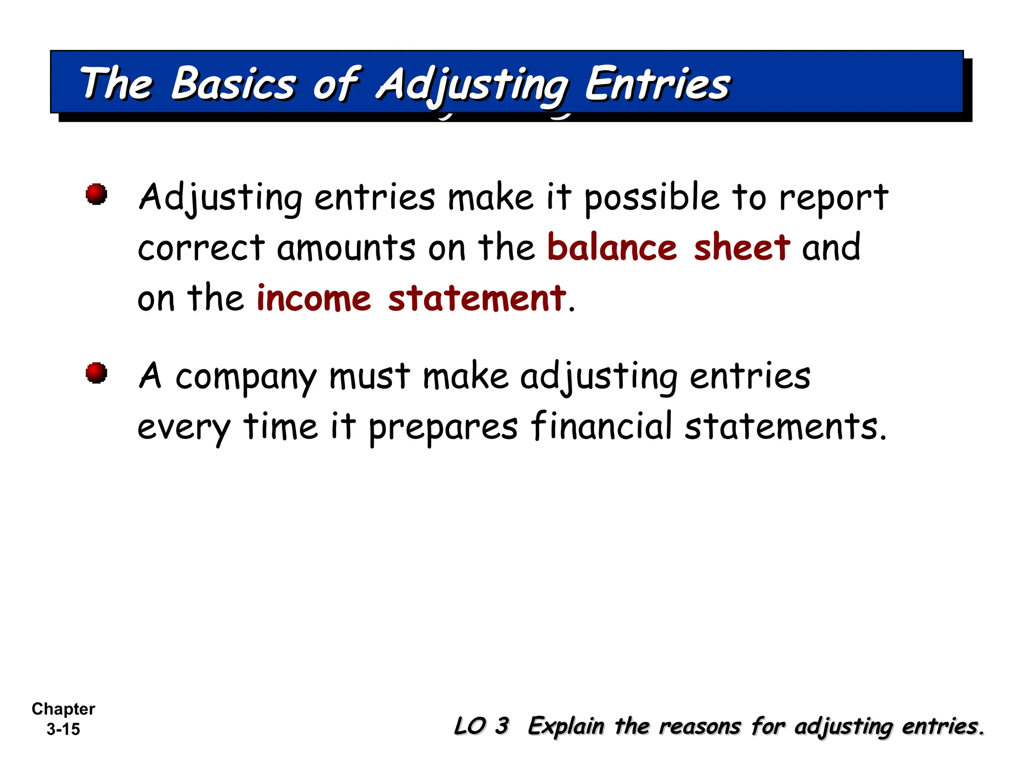 accounting adjusting entries chapter 3.ppt