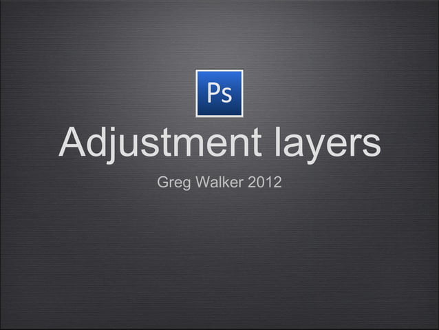 Adjustment | PPT