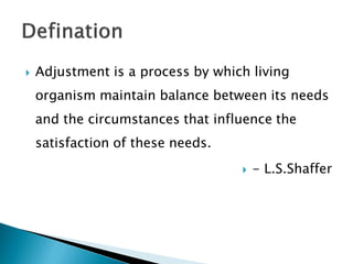 Adjustment | PPT