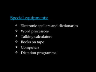 Adjustmental and learnin g disabilities | PPT