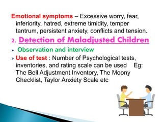 Adjustment and maladjustment | PPTX