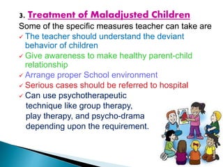 Adjustment and maladjustment | PPTX