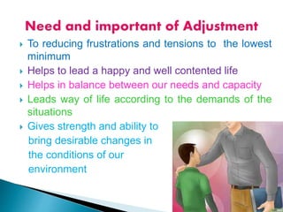 Adjustment and maladjustment | PPTX