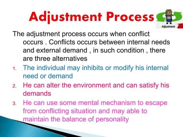 Adjustment and maladjustment | PPTX