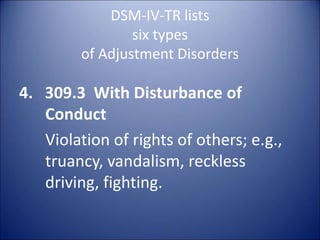 DSM Adjustment Disorders PSYCHIATRY .ppt