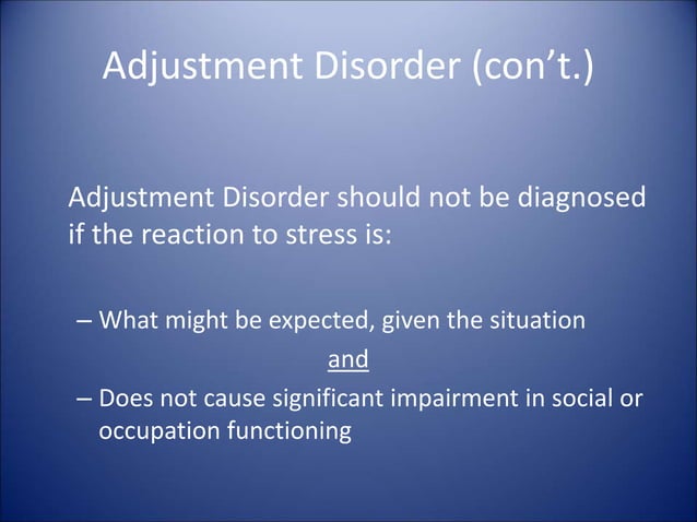 DSM Adjustment Disorders PSYCHIATRY .ppt