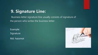 Adjustment letters | PPTX