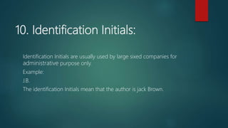 Adjustment letters | PPTX