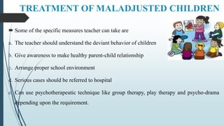 adjustment & maladjustment.pptx | Mental Health | Diseases and Conditions