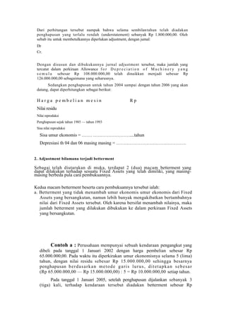 Adjustment pada penghapusan. jobsheet | PDF
