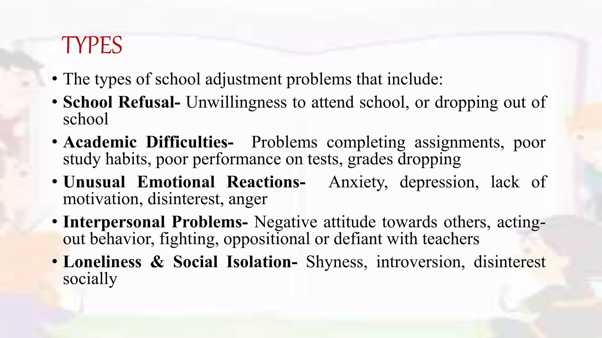 Adjustment reaction to school.pptx