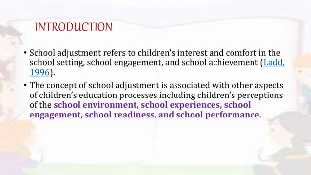 Adjustment reaction to school.pptx | Brain and Nervous System Disorders | Diseases and Conditions