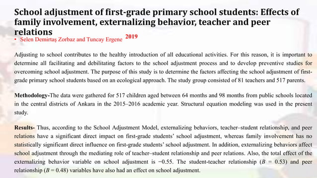 Adjustment reaction to school.pptx | Brain and Nervous System Disorders | Diseases and Conditions