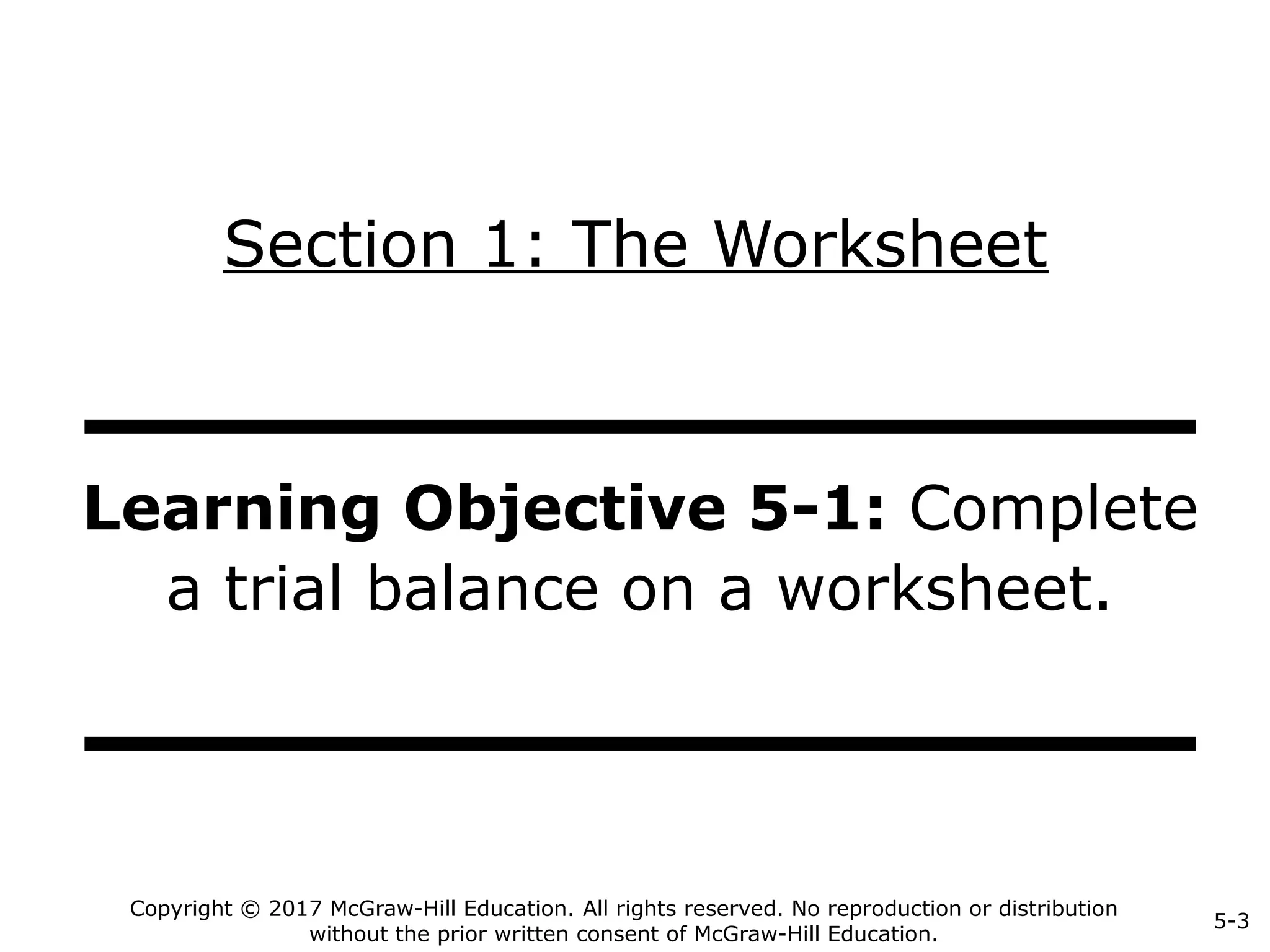 Adjustments and the Worksheet Adjustments and the Worksheet | PPTX