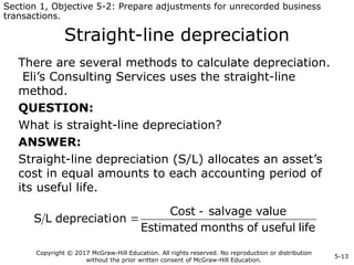 Adjustments and the Worksheet Adjustments and the Worksheet | PPT
