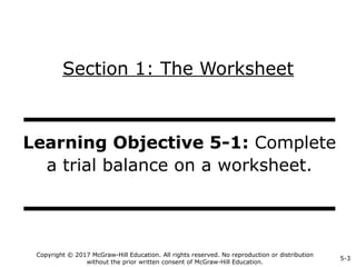 Adjustments and the Worksheet Adjustments and the Worksheet | PPT