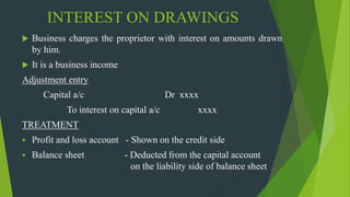 Adjustments of Final Accounts | PPTX