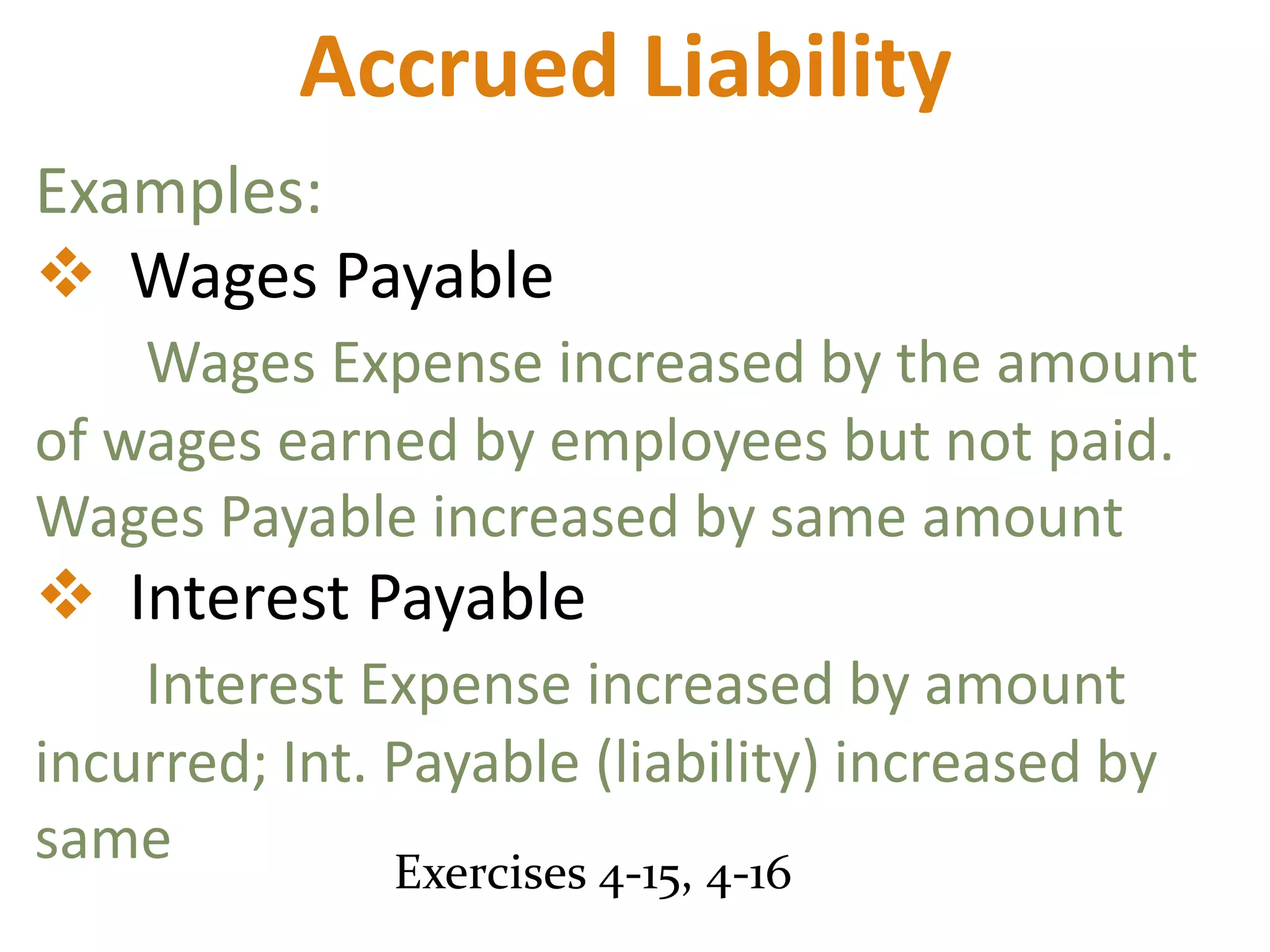 Adjustments summary | PPTX