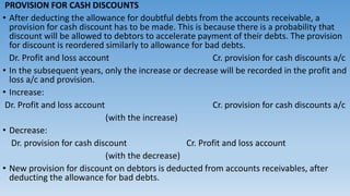 Adjustments to final accounts | PPTX | Business Accounting & Finance ...