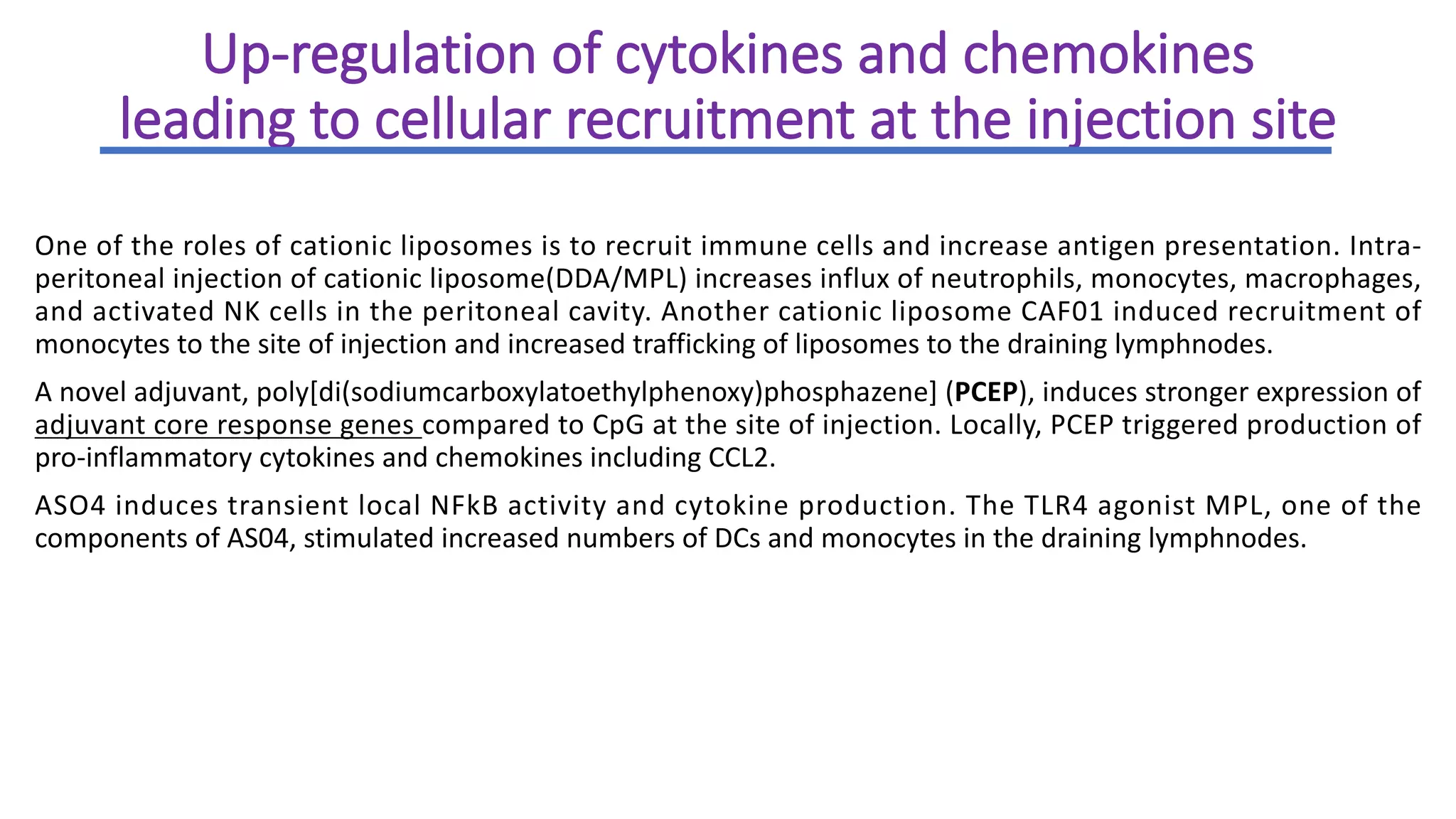 Mechanisms of Action of Adjuvants | PDF