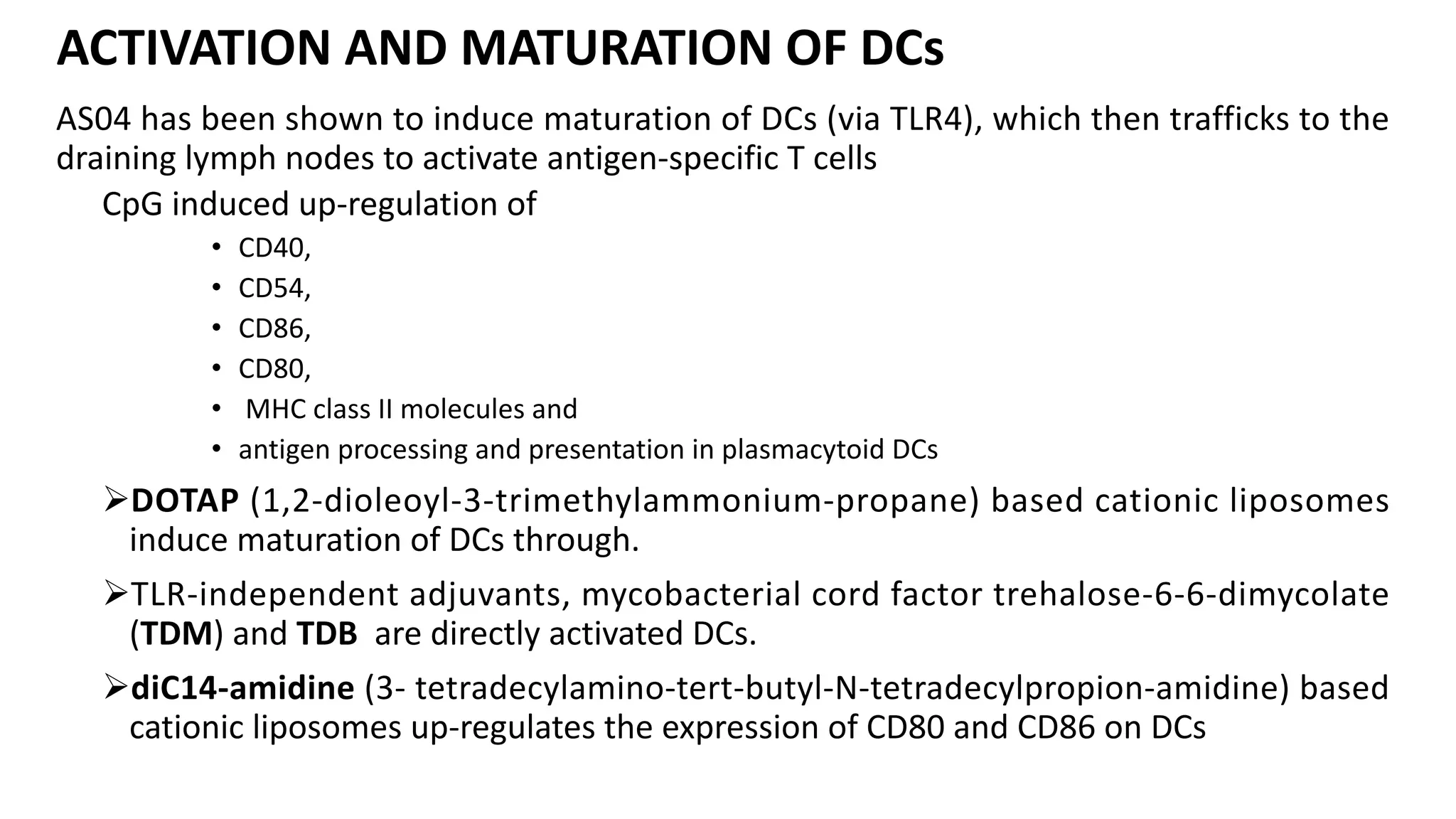 Mechanisms of Action of Adjuvants | PDF
