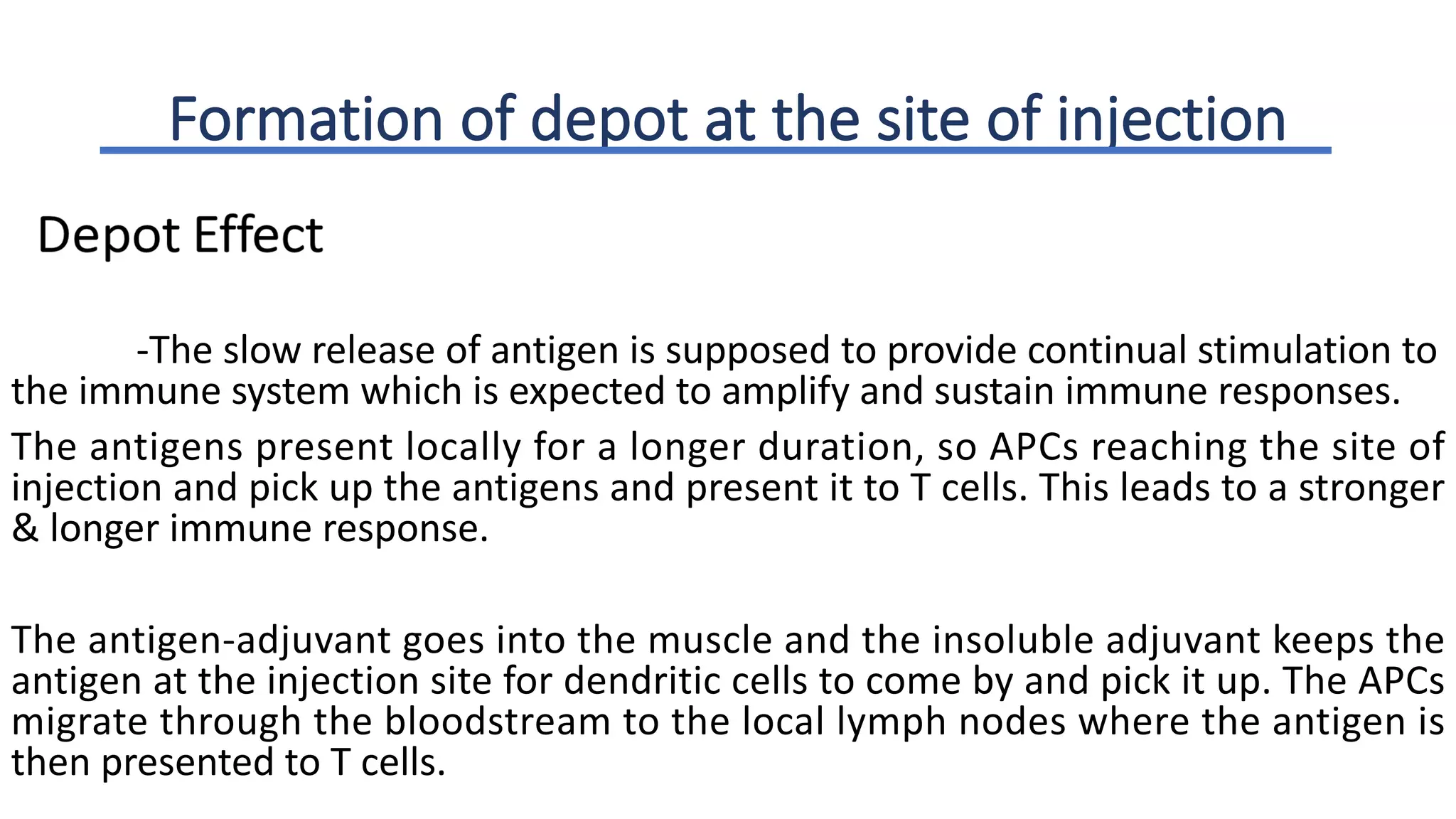 Mechanisms of Action of Adjuvants | PDF
