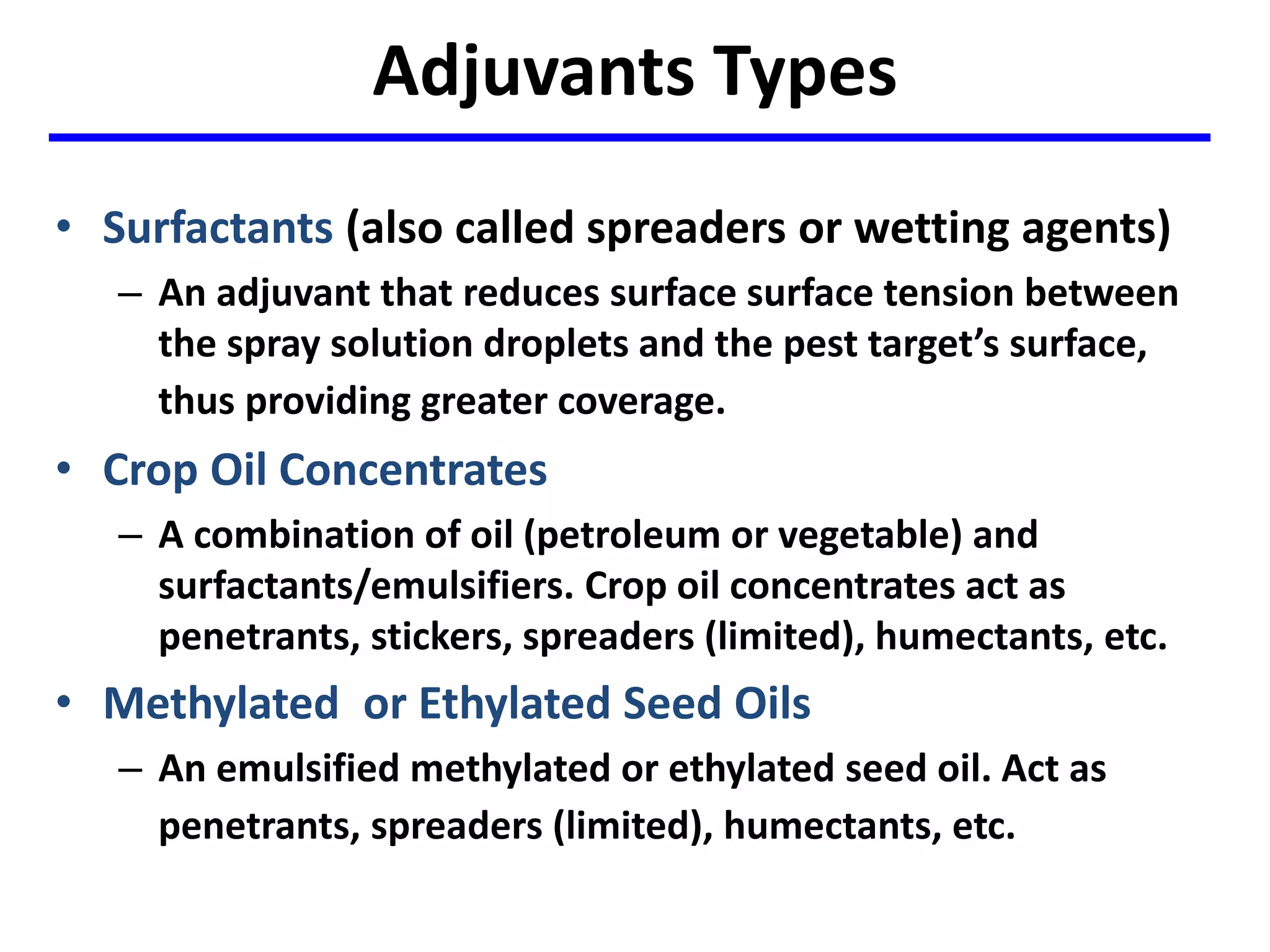 Adjuvants | PPTX