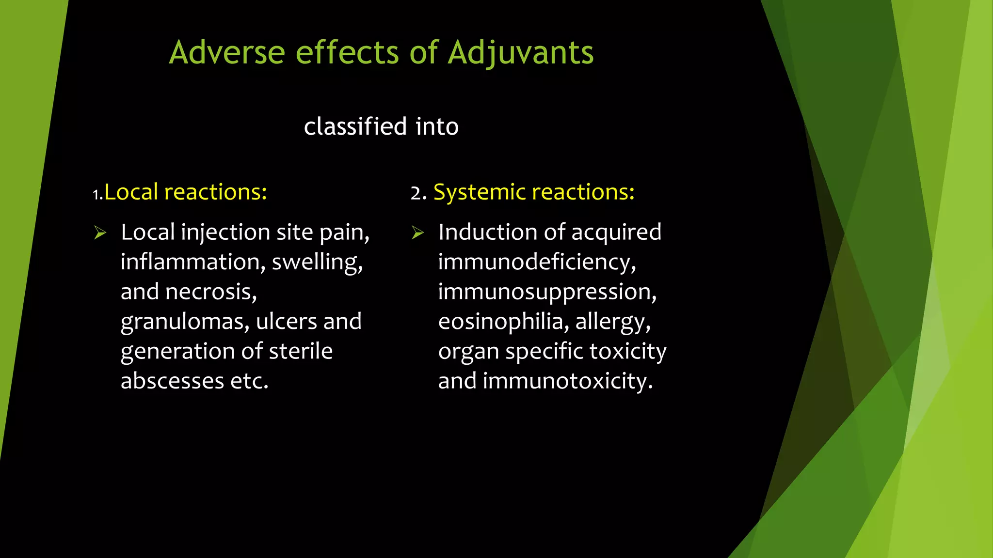 Adjuvants | PPTX