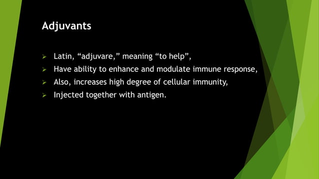 Adjuvants | PPTX