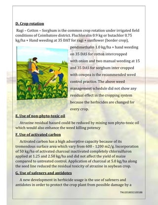 Adjuvants & Their use in herbicide | PDF