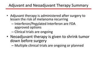Adjuvant therapy - Dr. Roda Amaria | PPT