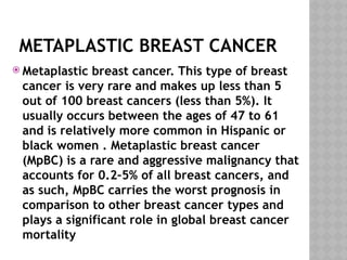 Adjuvant treatment of rare types of breast cancer.pptx