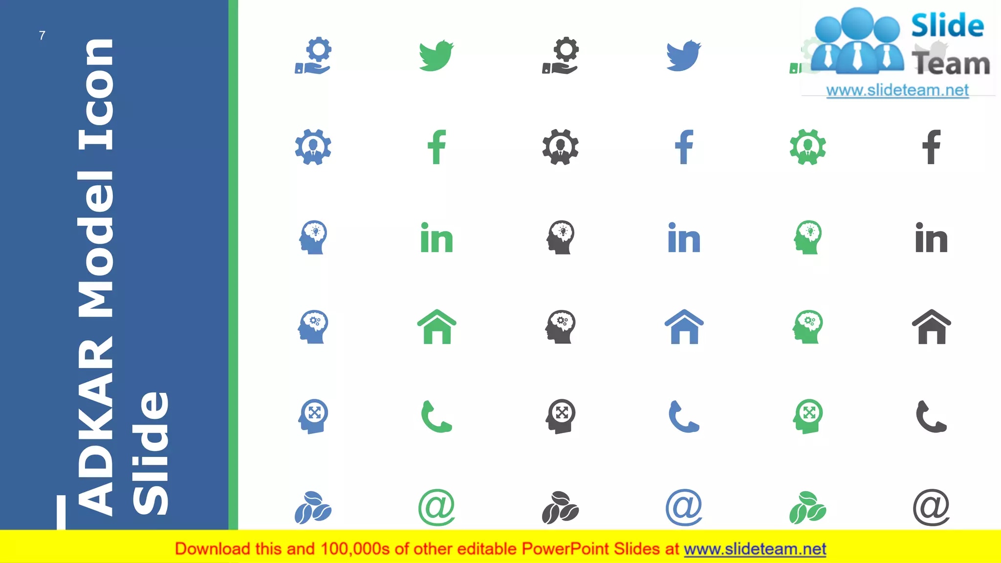 ADKAR Model PowerPoint Presentation Slides | PDF