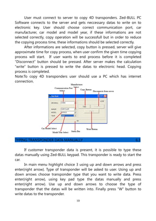Ad kautoscan.com zed bull-user_manual | PDF