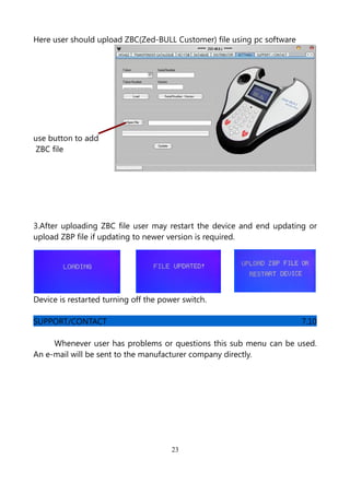 Ad kautoscan.com zed bull-user_manual | PDF
