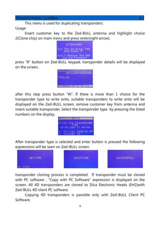 Ad kautoscan.com zed bull-user_manual | PDF