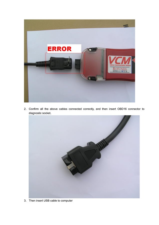 Autodiagnosticobd vcm ids installation instructions from julie | PDF