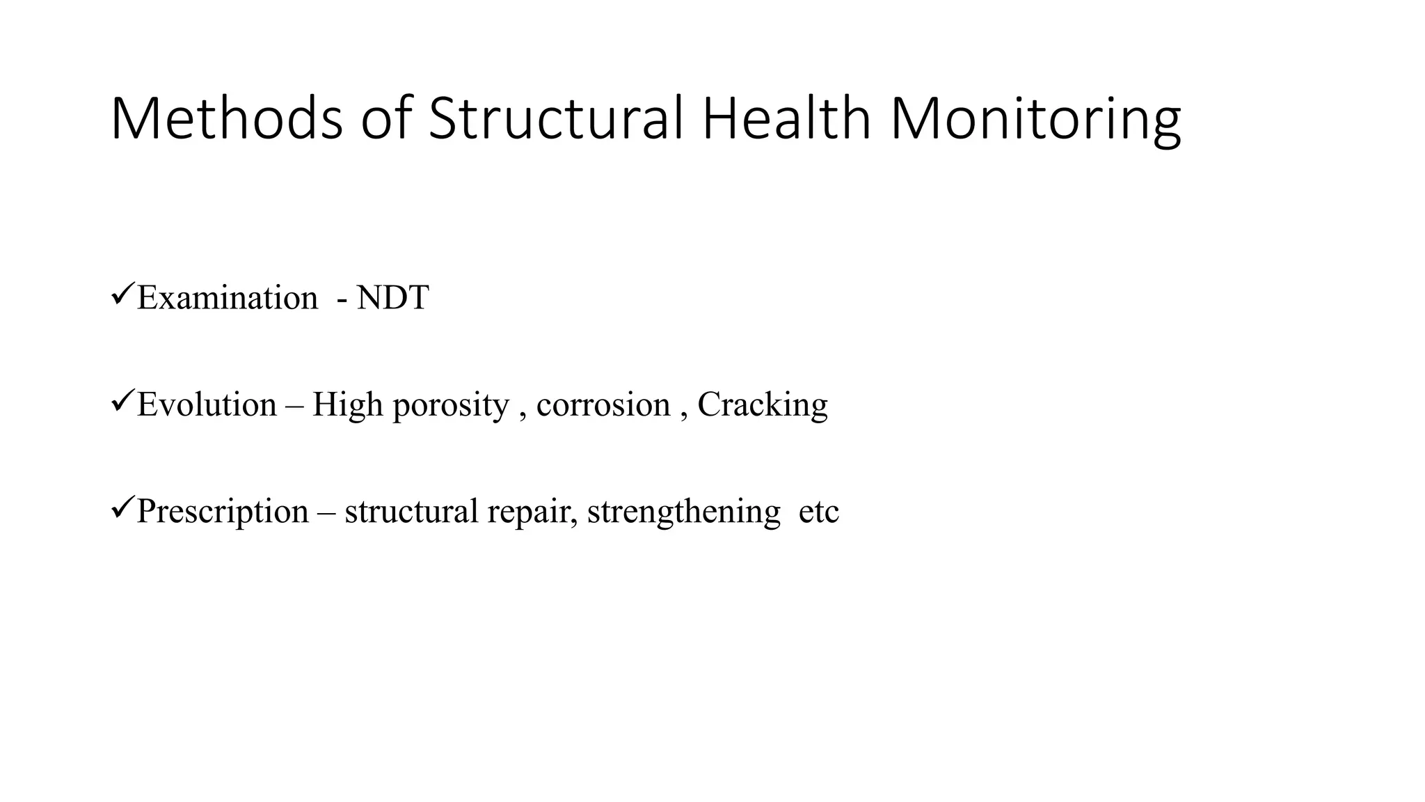 ADK_Structural Health Monitoring power point | PPT