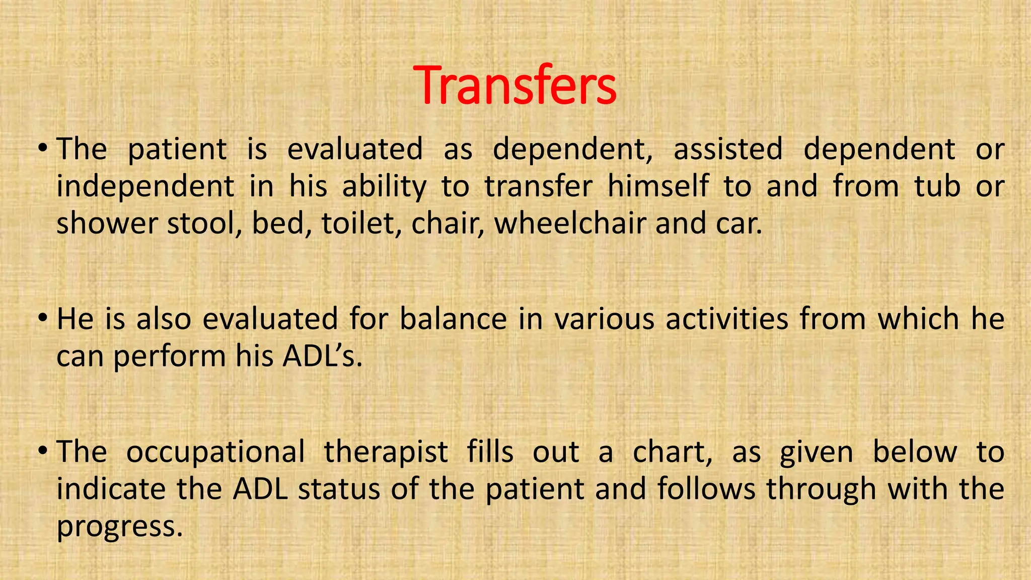 ADL- Activities of daily living. .ppt
